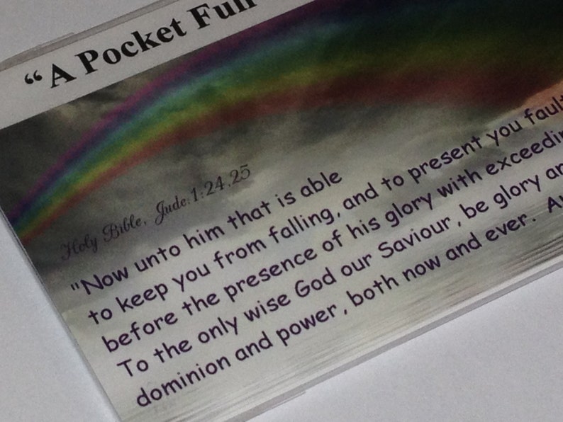 Buzz Scripture Cards for Bible Study, God's Promises. Prayer Jude 1:24 ...