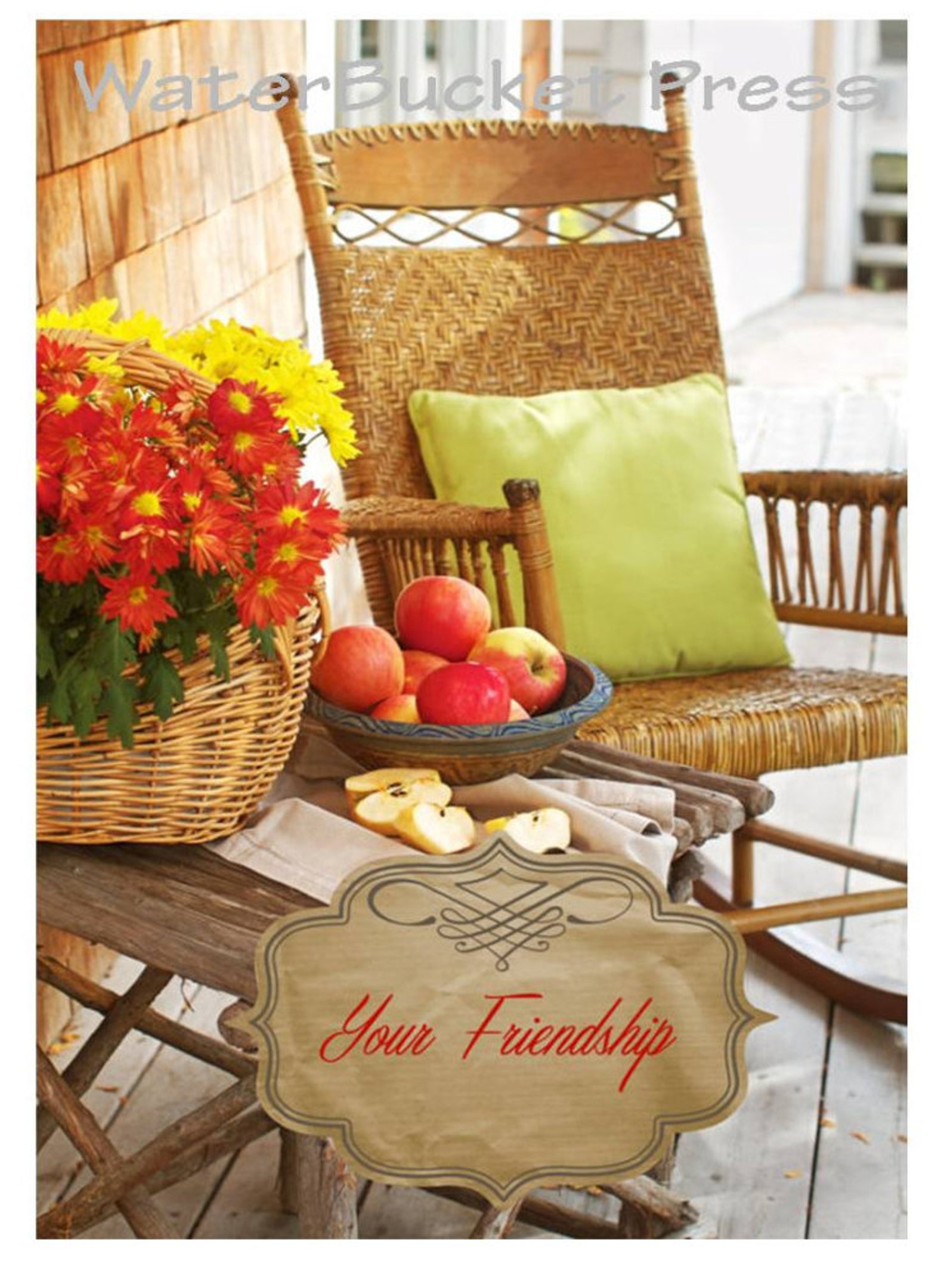 Digital Friendship Card Rocking Chair - Etsy
