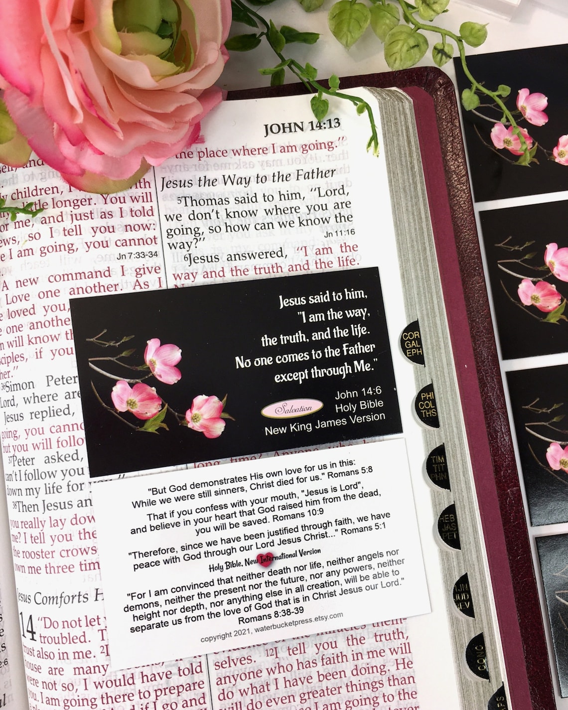 Bible Scripture Cards, Bible Verse Cards, God's Promises, Pocket Cards ...
