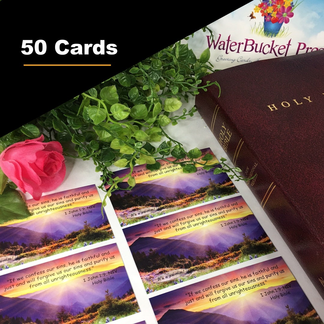 A Sinner's Prayer Scripture Cards Salvation Bible - Etsy