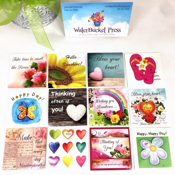 Card Making Stickers Thinking of You - Etsy