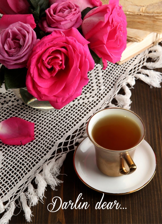 Friendship Card Tea | Etsy