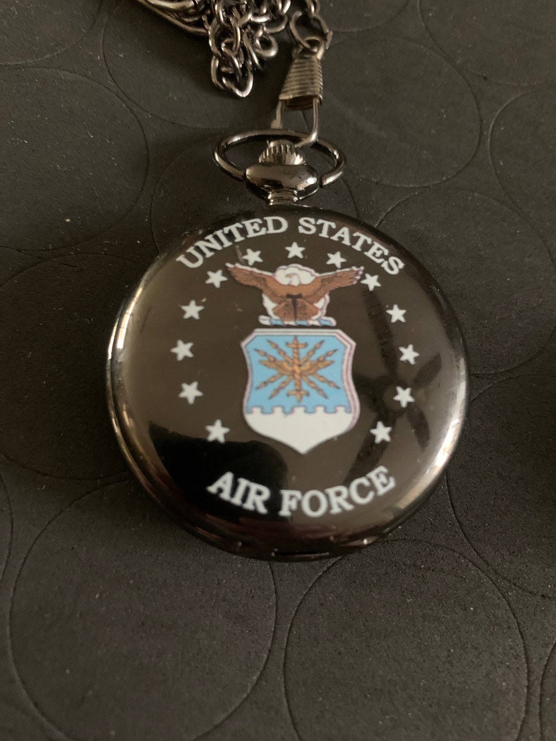 United States Air Force, Black Pill Box Medicine Tablet Holder for ...