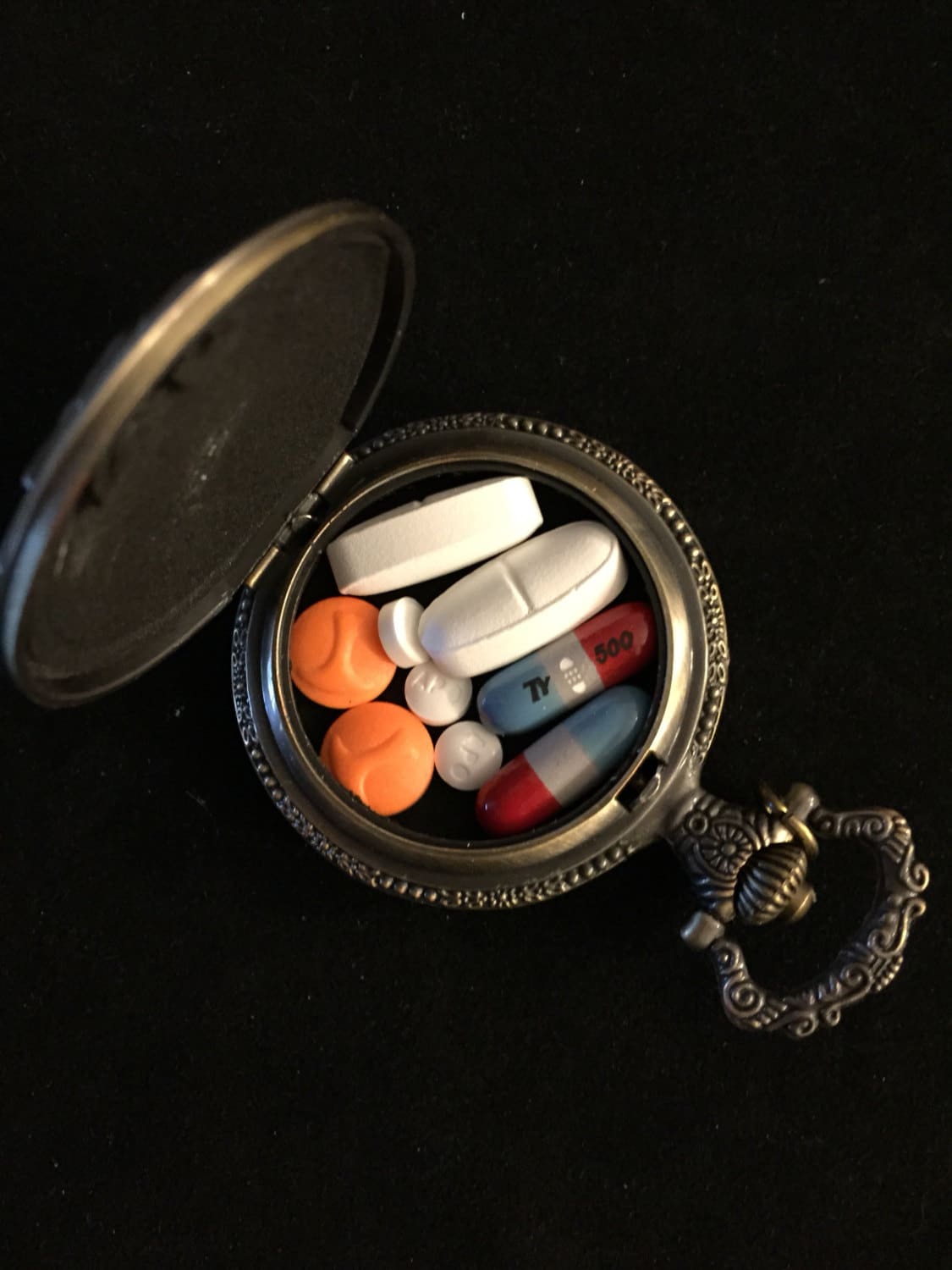Masonic Custom Fashion Silver Pill Box Medicine Tablet Holder - Etsy