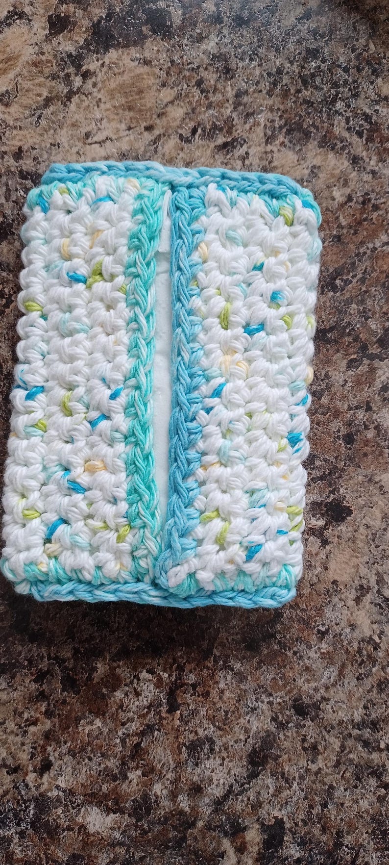 Tissue-to-go!/travel Tissue Holder/crocheted Giftable Tissue Keeper/100 ...