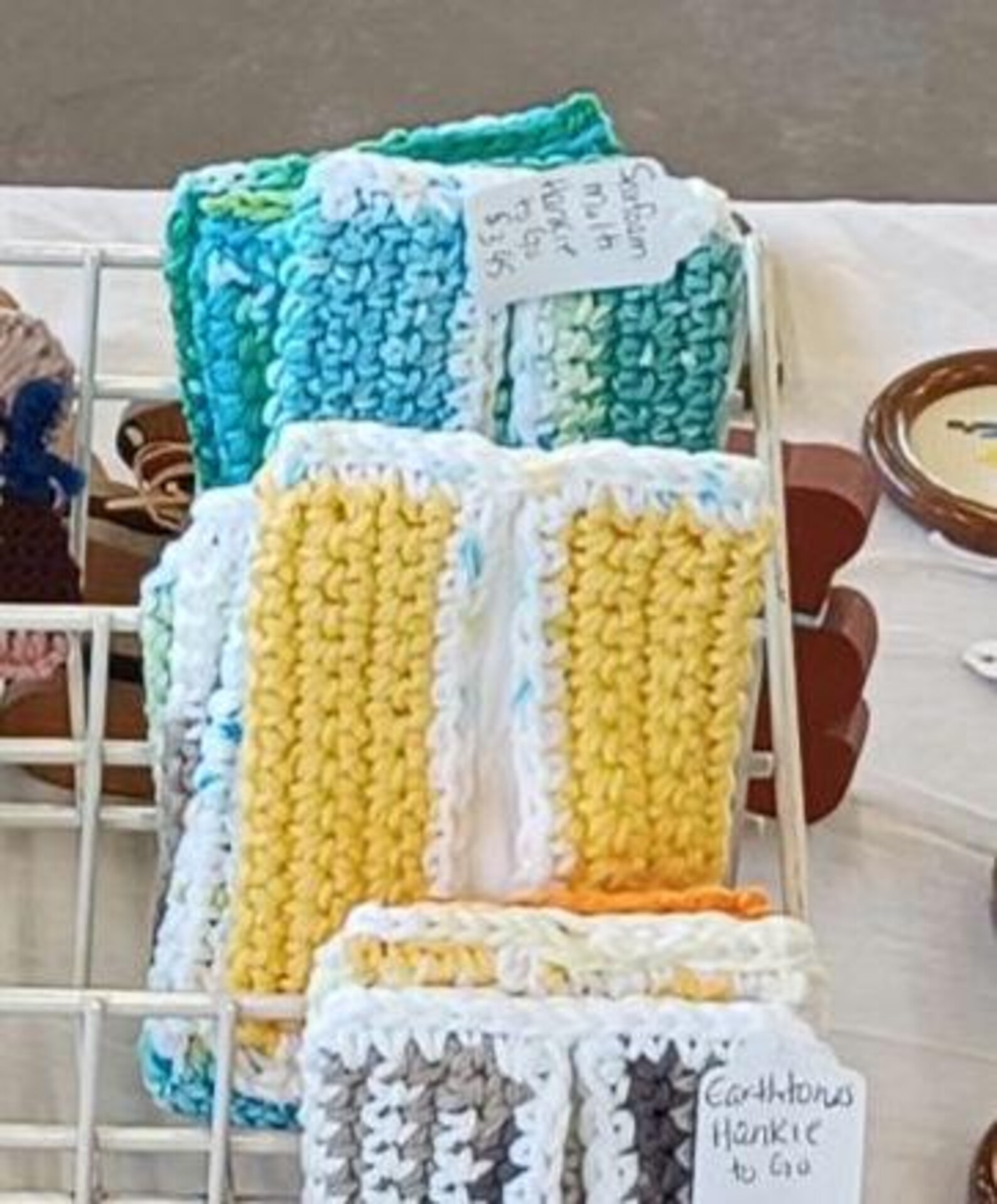 Tissue-to-go/travel Tissue Holder/crocheted Giftable Tissue Keeper/100% ...