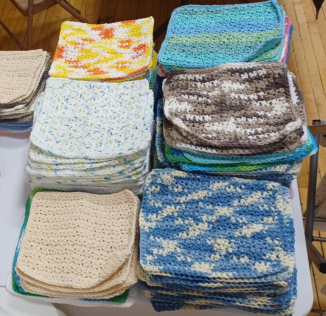 100% Cotton Crocheted Dishcloths Dusting Cloth Wash Cloth - Etsy
