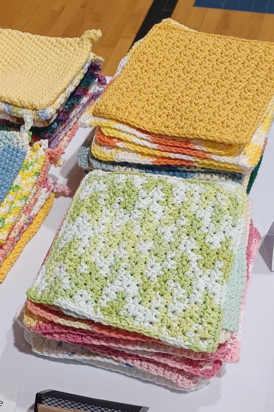 100% Cotton Crocheted Dishcloths Dusting Cloth Wash Cloth - Etsy