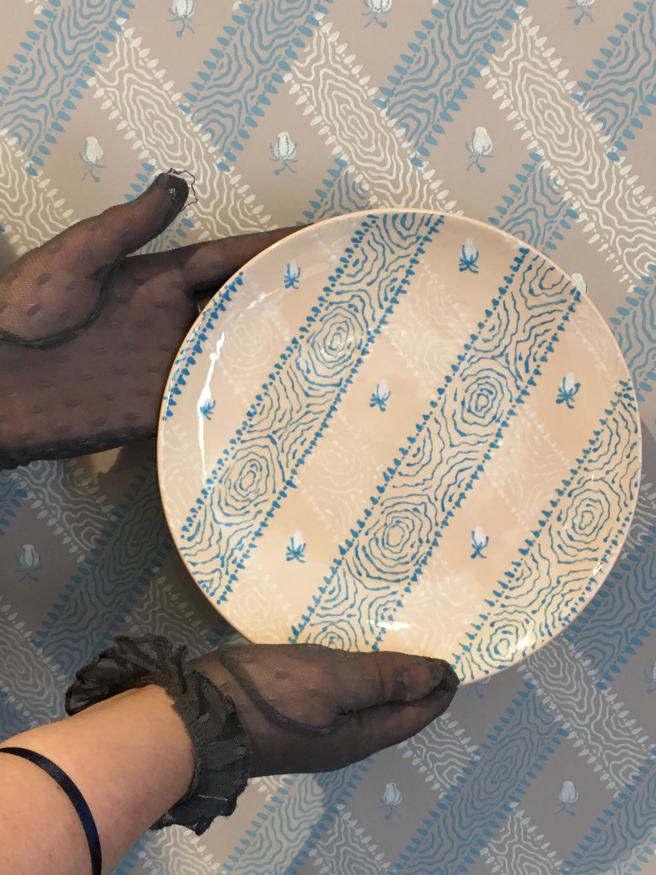 Jane Austen Plate Hand-painted inspired by 'Chawton | Etsy