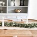 Handmade Faux Greenery Garland: Year-round Table Centerpiece - Etsy