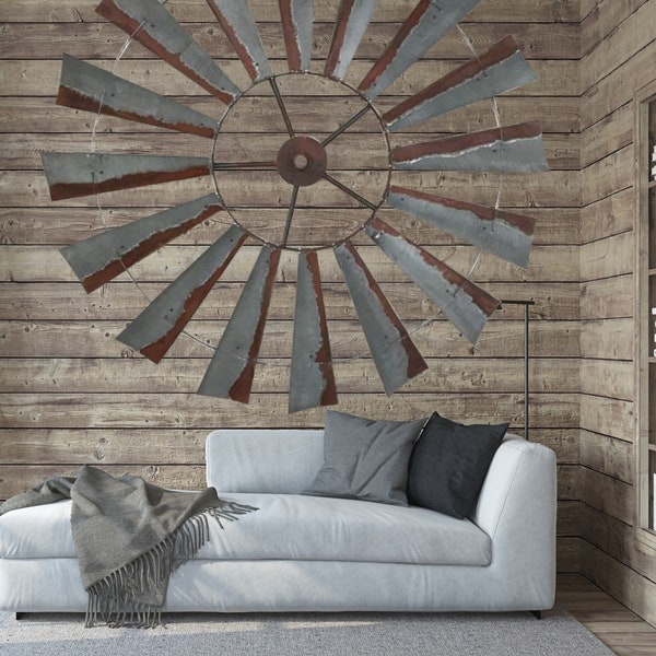 Metal Windmill - Etsy