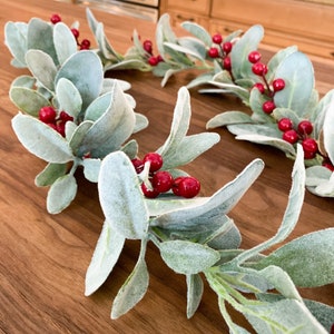 Holiday Christmas Greenery Garland, Christmas Garland for Holidays ...