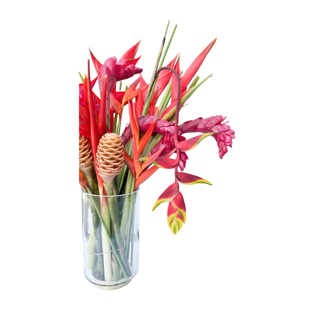 Tropical Wedding Bouquets With Bright Colors, Summer Wedding Bridal Bridesmaid Bouquets ...