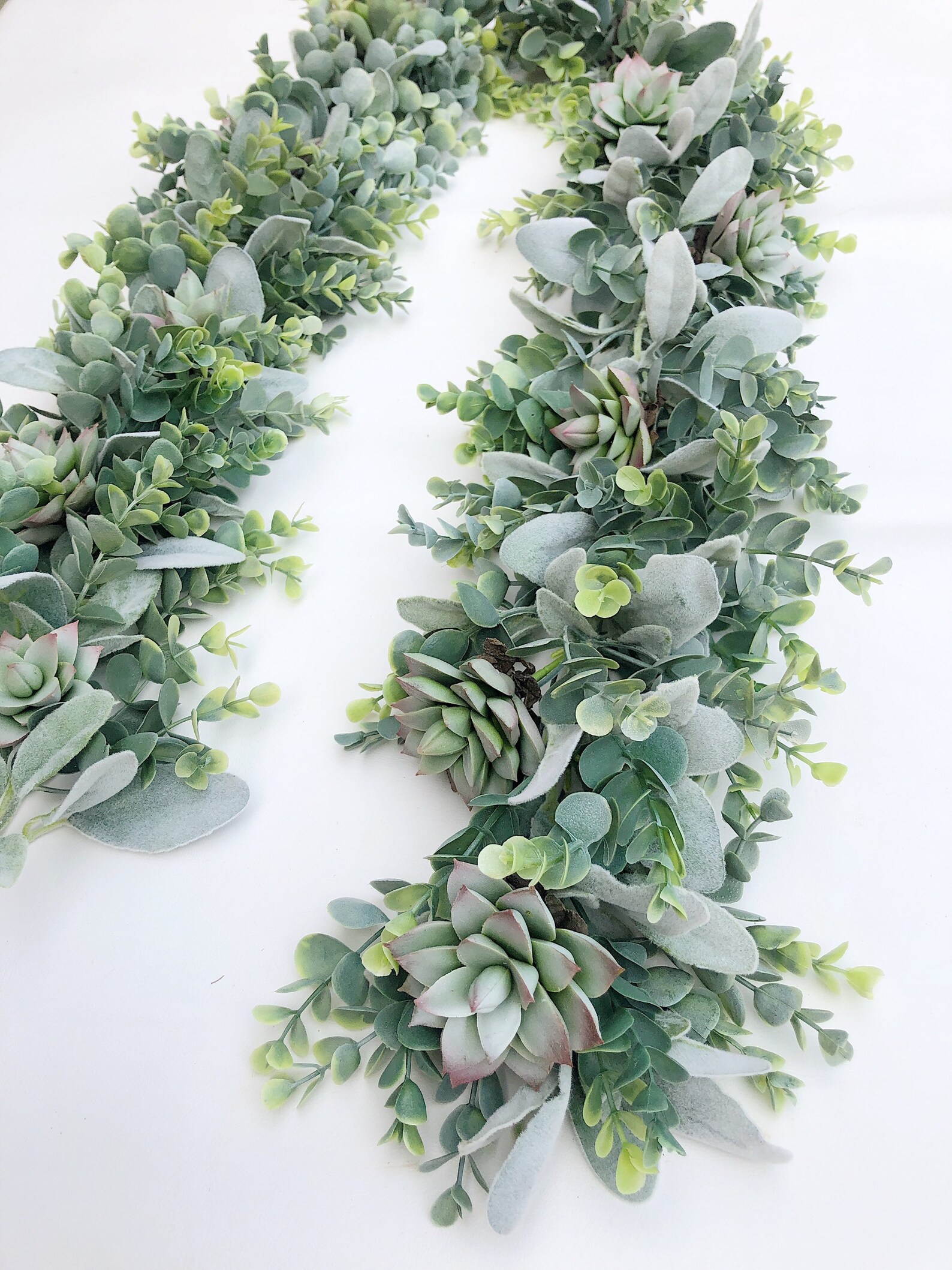 Succulent Rustic Wedding Decorations Succulent Event Garland - Etsy