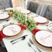 Custom Dinner Plate for Holiday Dinner, Holiday Word Plate, Place Card ...