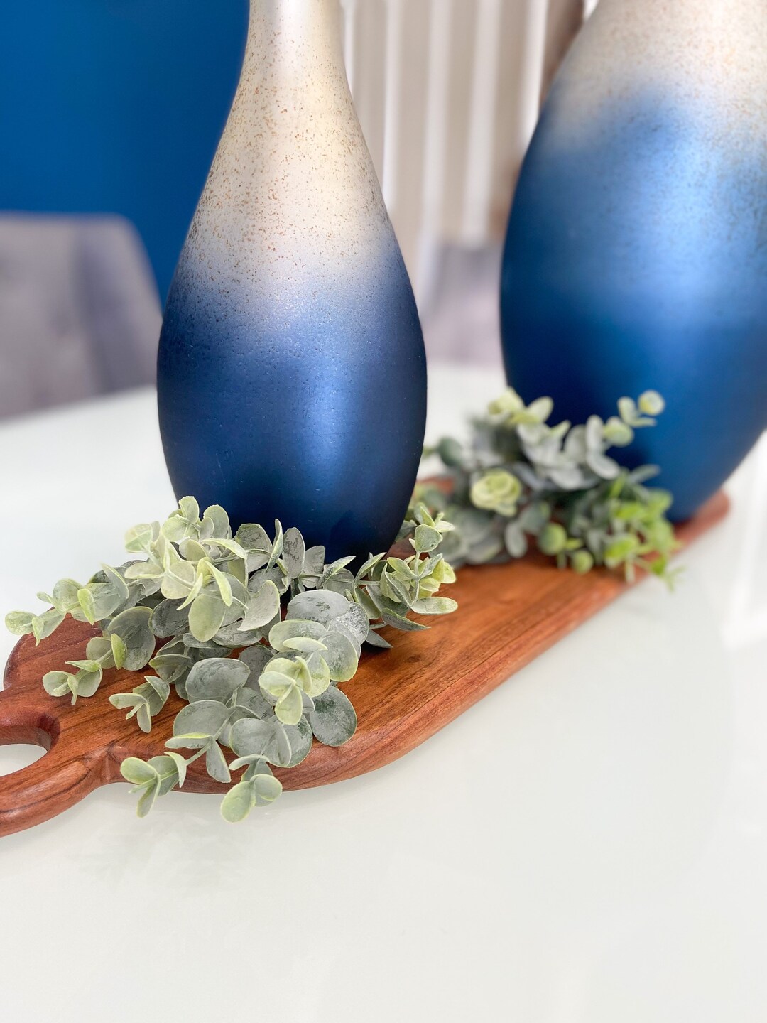 Eucalyptus Greenery for Tiered Tray, Artificial Greenery Pieces for ...