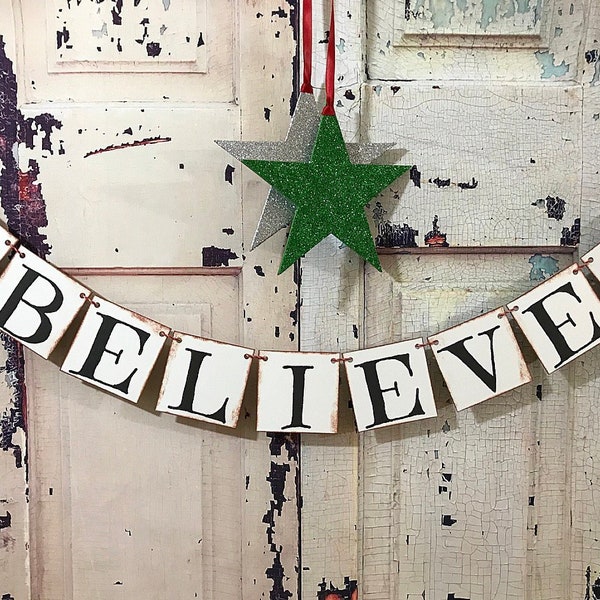 Farmhouse Christmas Banner - Etsy