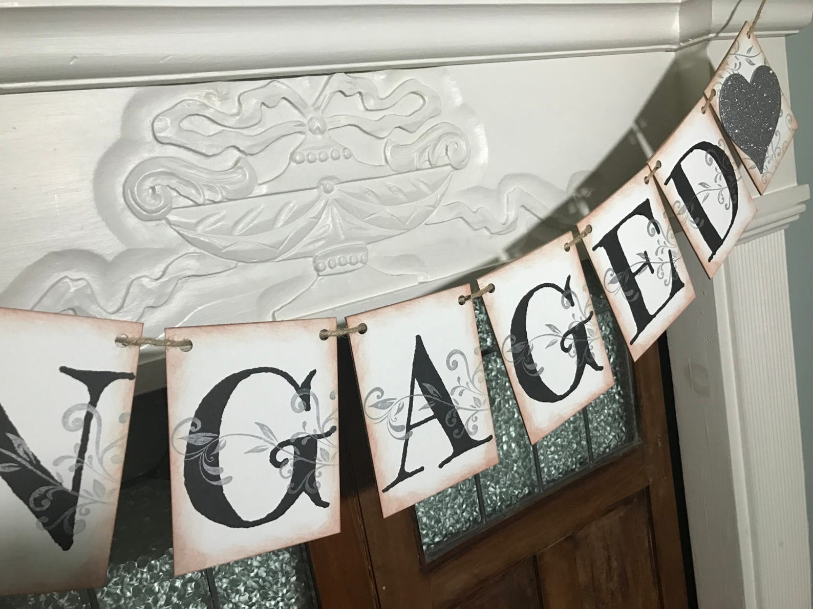 Engagement Banner Engagement Sign Engagement Party Decor - Etsy