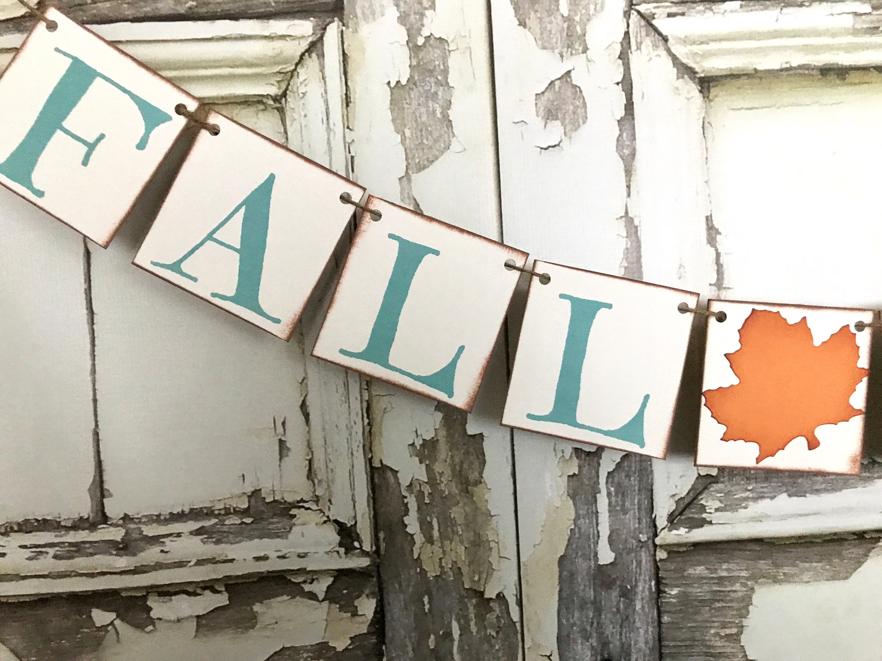 Rustic Fall in Love Banner Fall Wedding Decor Fall in Love | Etsy