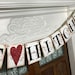 Rustic Wedding Banner, Just Hitched Wedding Car Sign, Wedding Photo ...