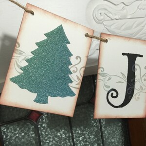 Joy Banner, Christmas Banner, Christmas Photo Prop, Mantle Decoration ...