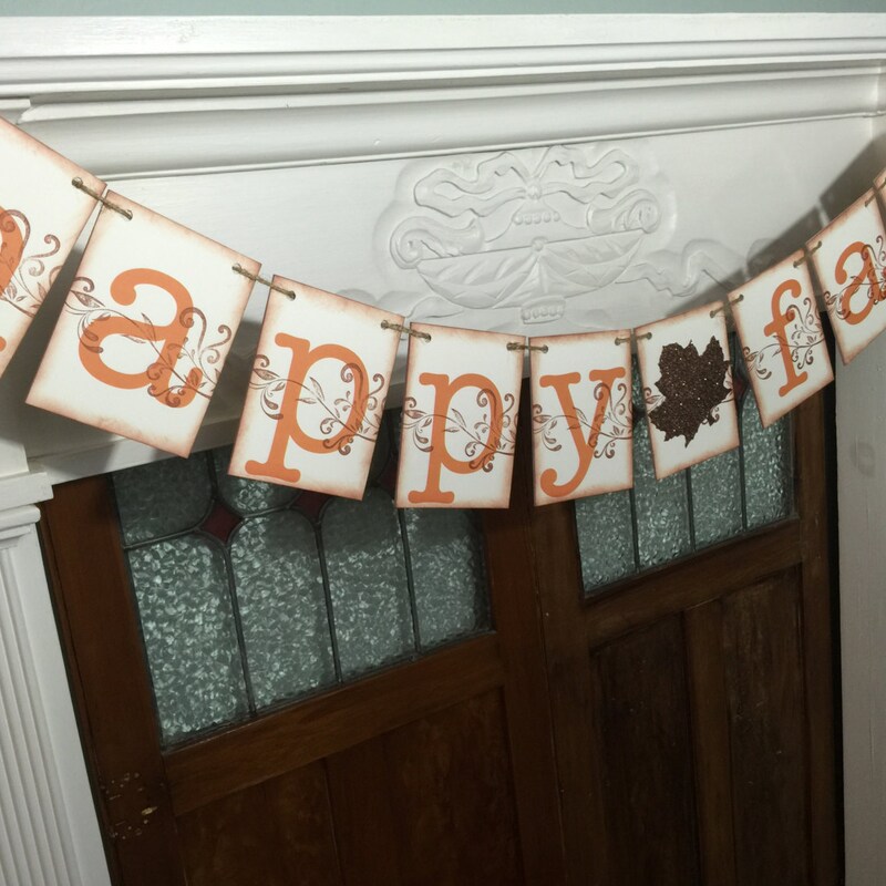 Happy Fall Sign - Etsy