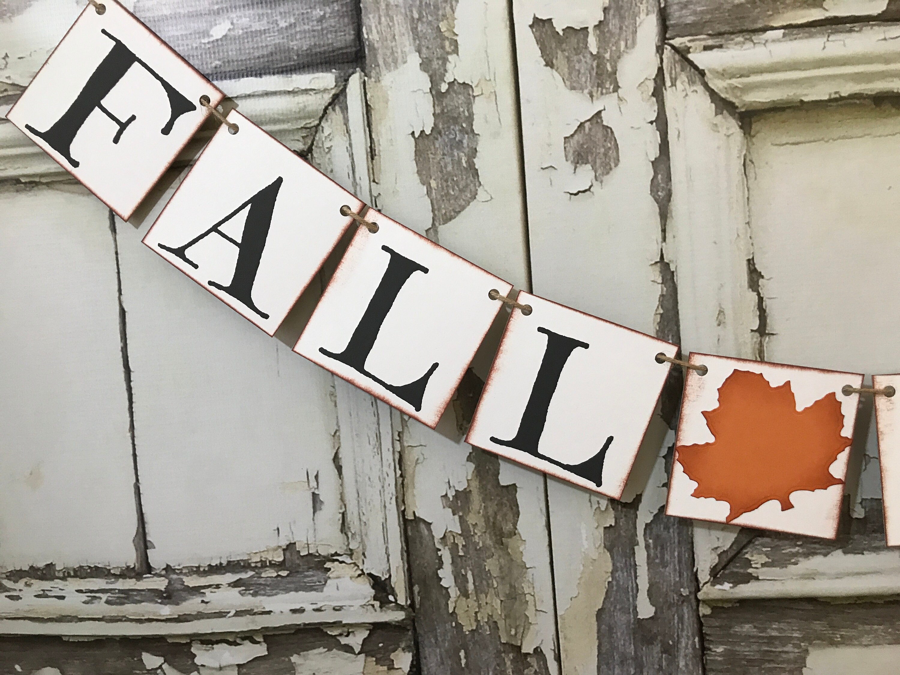 Fall in Love Banner Rustic Fall in Love Sign Autumn Wedding - Etsy