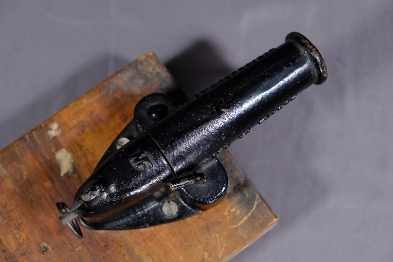 Rare Antique French Cast Iron Door Alarm or Signal Cannon - Etsy