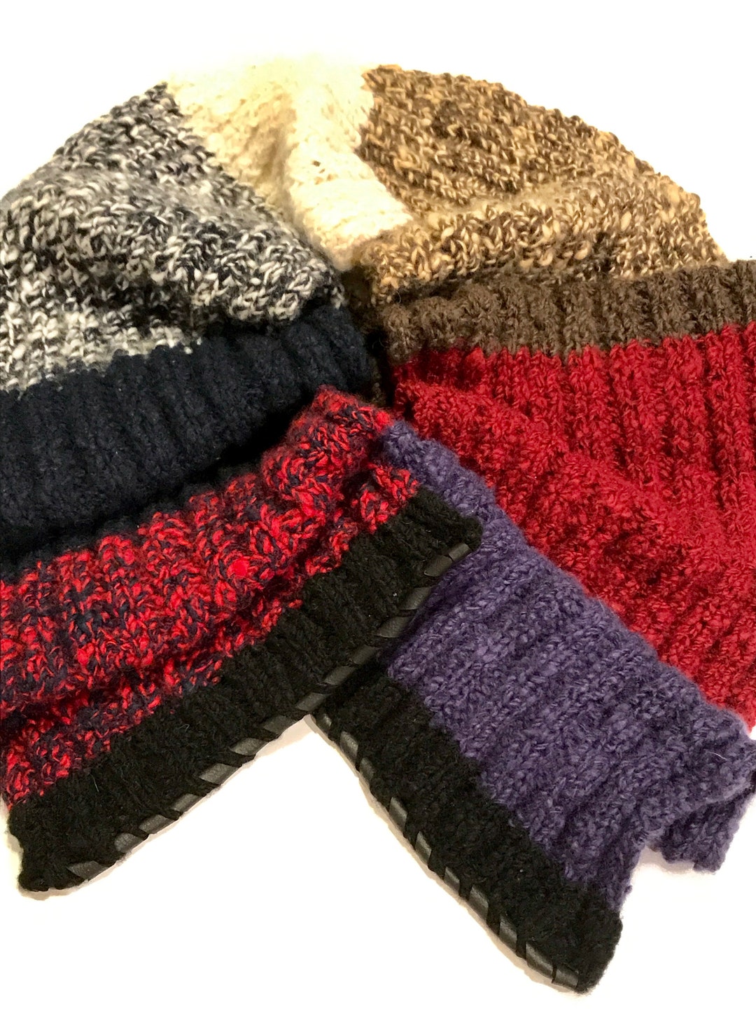 Cashmere Scarf.multi-color Scarf.chunky Knitted Scarf.long Cashmere ...