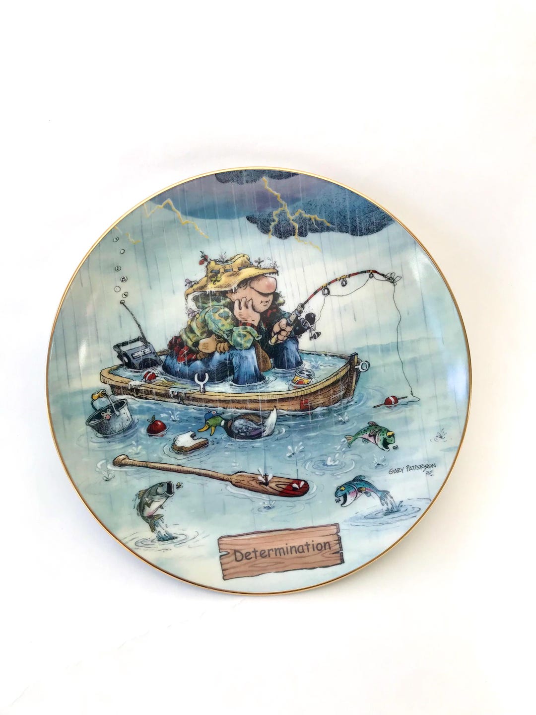 Determination by Gary Patterson. the Art of Fishing. Vintage ...