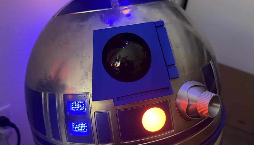 Home Depot R2-D2 Radar Eye Housing Accurate Replacement With Lens - Etsy