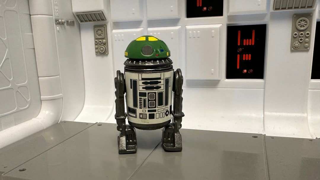 Star Wars Kenner Style Custom R9 Figure Green, Gray and White - Etsy