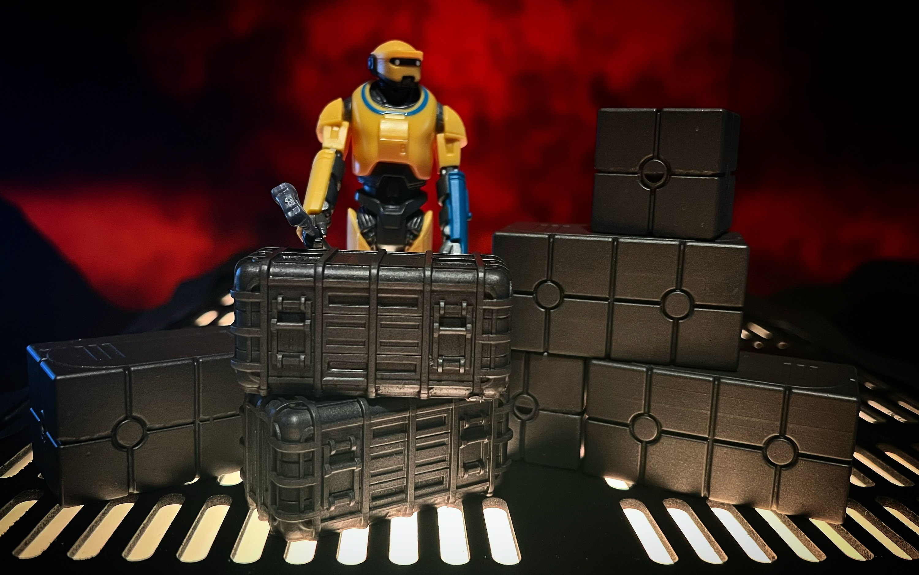 Custom Star Wars Universe Freight Boxes for 3.75 Scale Figrues - Etsy