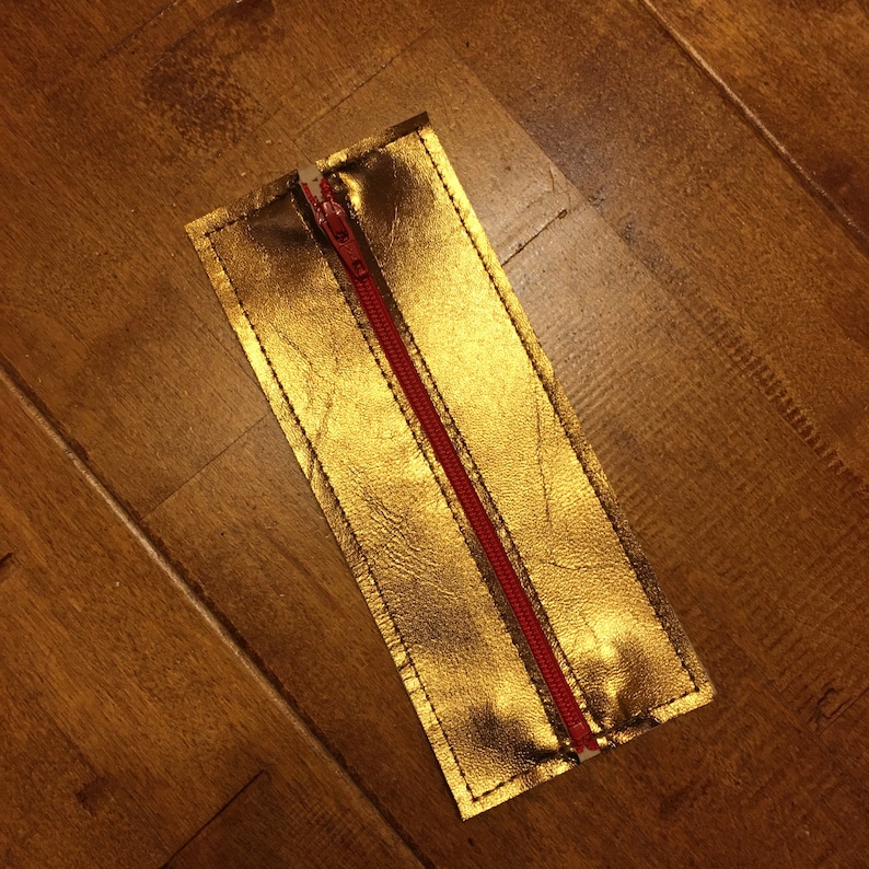 Leather Zippered Tampon Case - Etsy