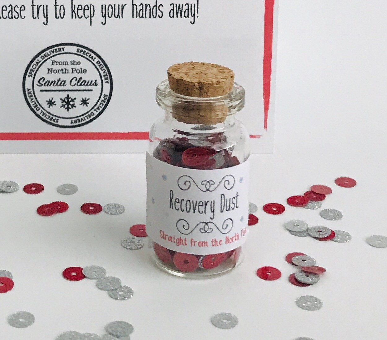 Magic Elf Dust Recovery Dust Made in the North Pole Elf Prop - Etsy