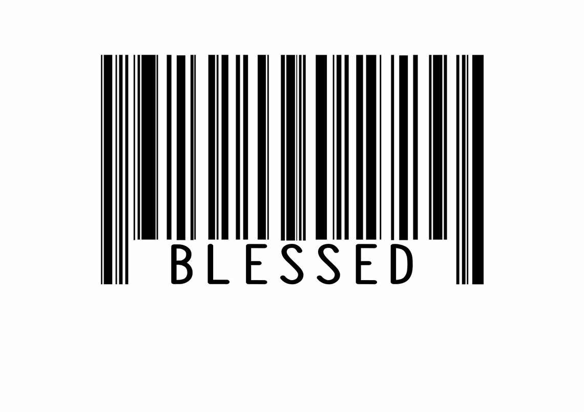 Blessed Barcode - Etsy