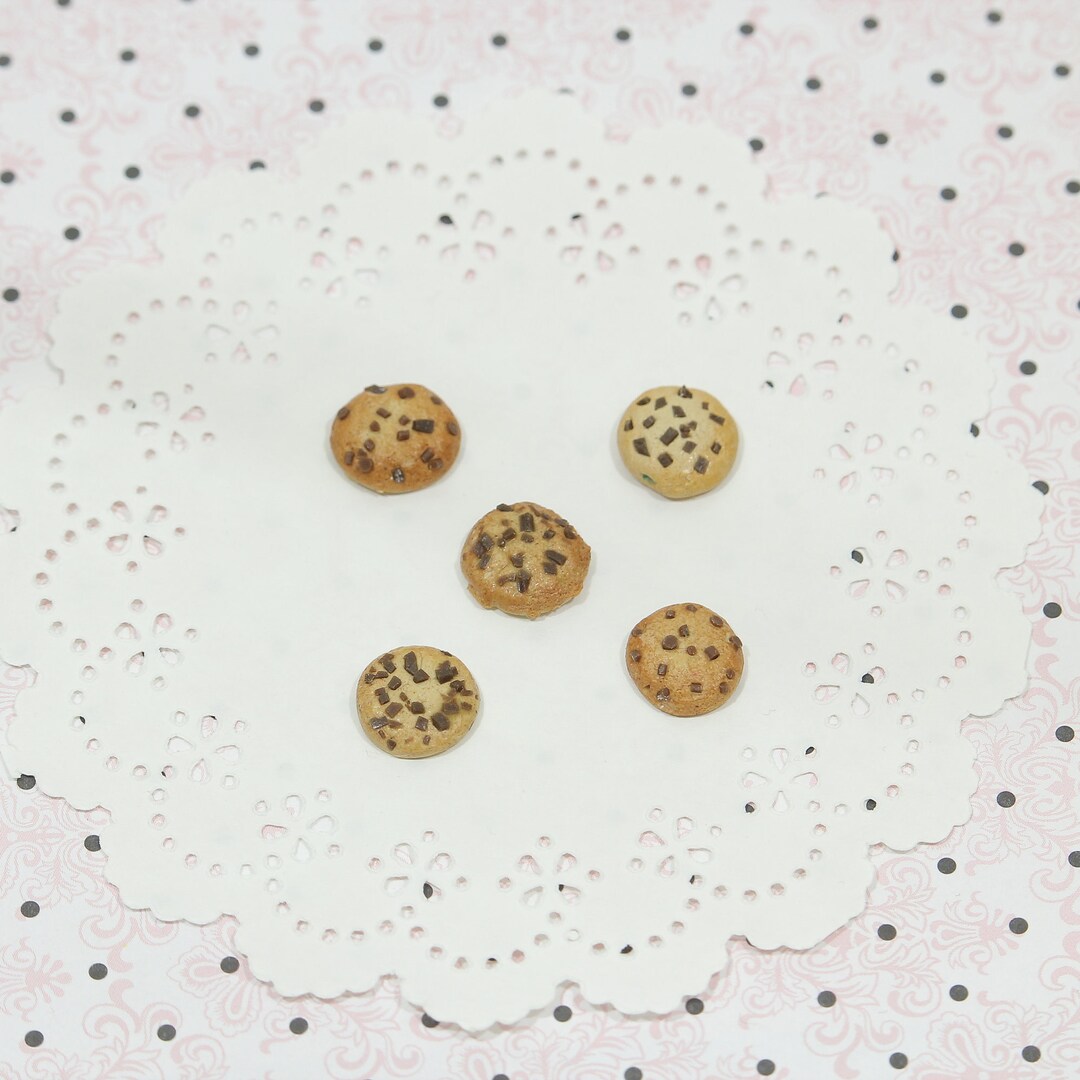Small Chocolate Chip Cookie Charms - Etsy