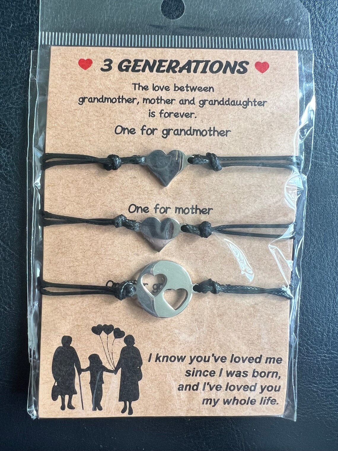 Sisters, Mothers and Daughters, Three Generations Friendship Bracelets ...