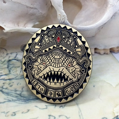 CTHULHU NYARLATHOTEP PIN Relic Lovecraftian Horror Enamel Pin - Etsy