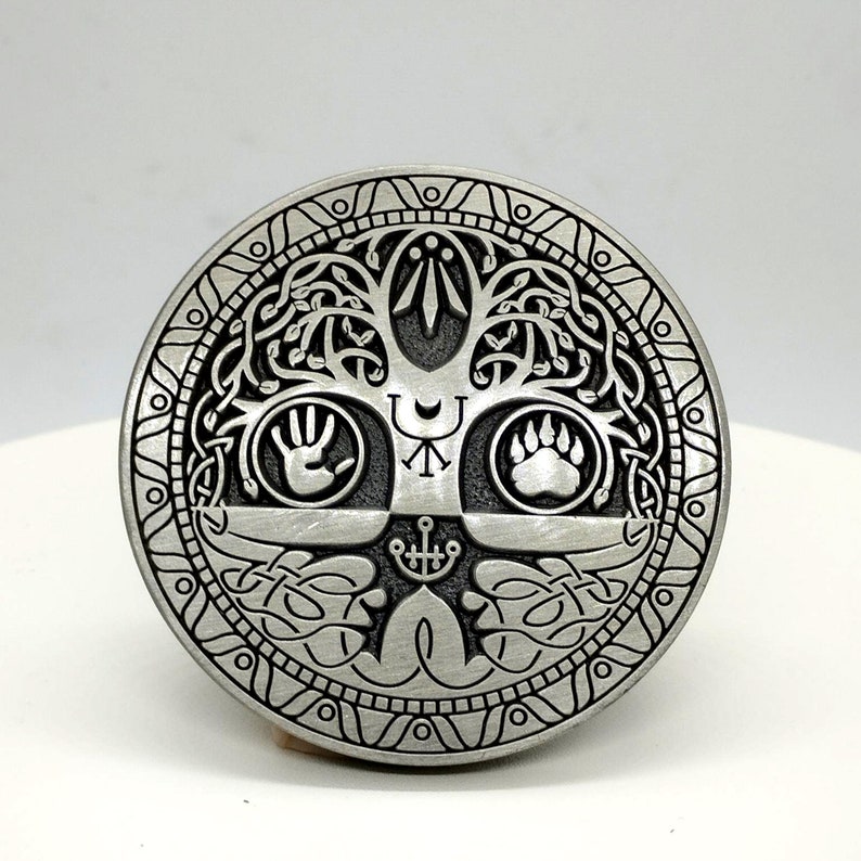 DND DRUID COIN Large Dungeons and Dragons Charachter Coin D20 - Etsy