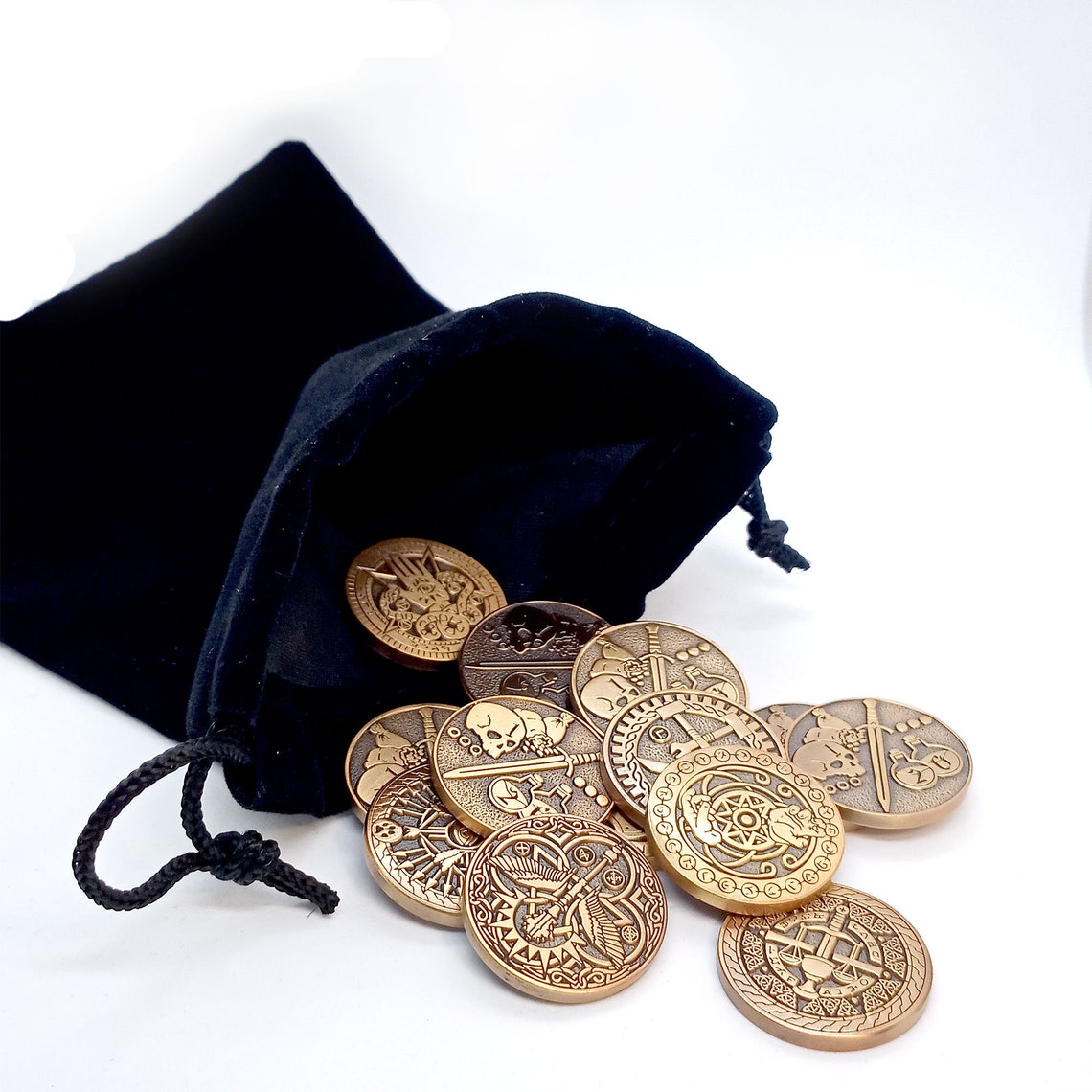 14 DND CHARACTER TOKENS 1 Inch Dungeons and Dragons - Etsy