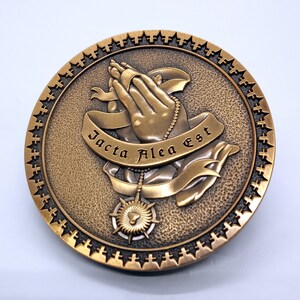 DND INSPIRATION COIN, Large Dungeons and Dragons Inspiration Edc Coin ...
