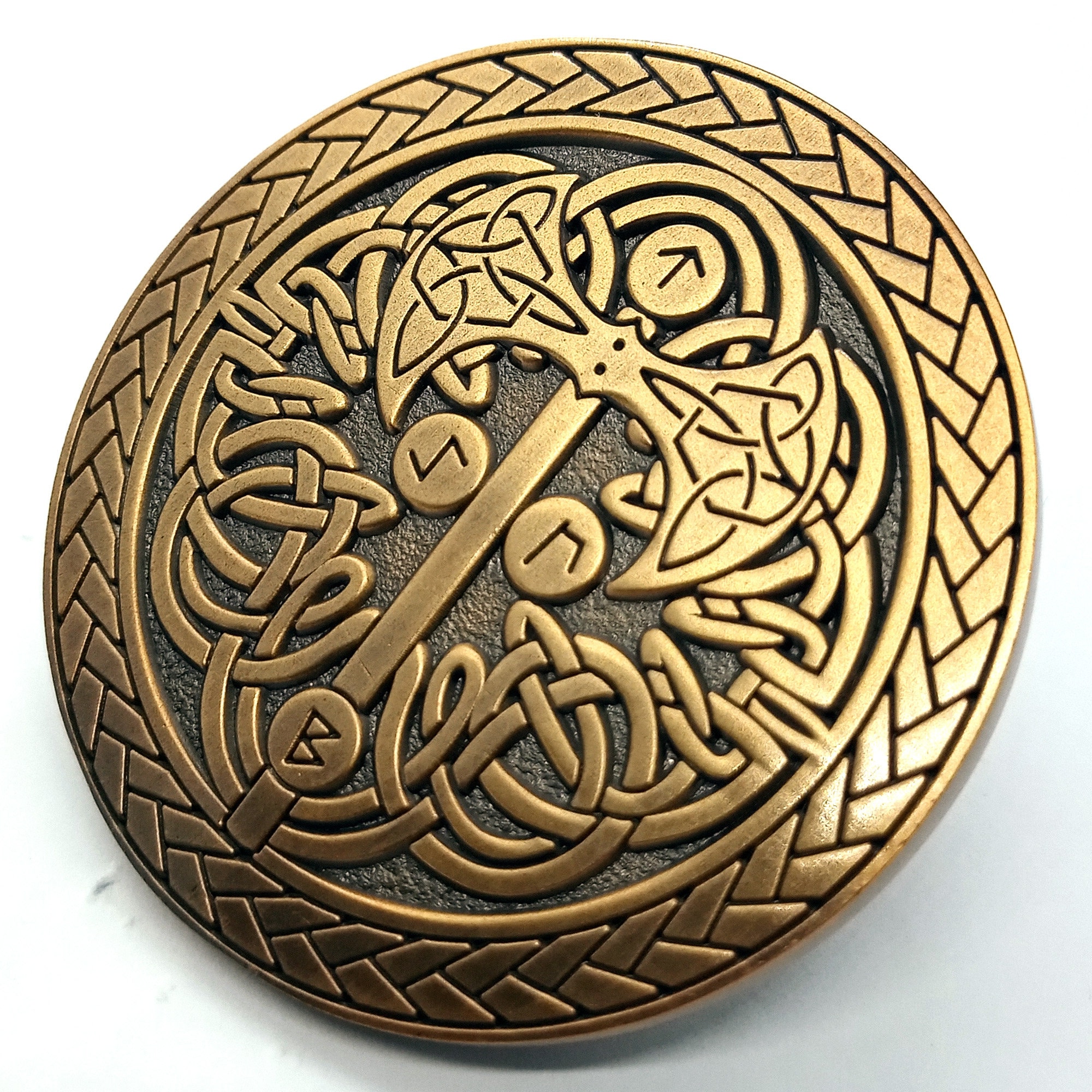 DND BARBARIAN COIN, Large Dungeons and Dragons Charachter Coin D20 Rpg ...