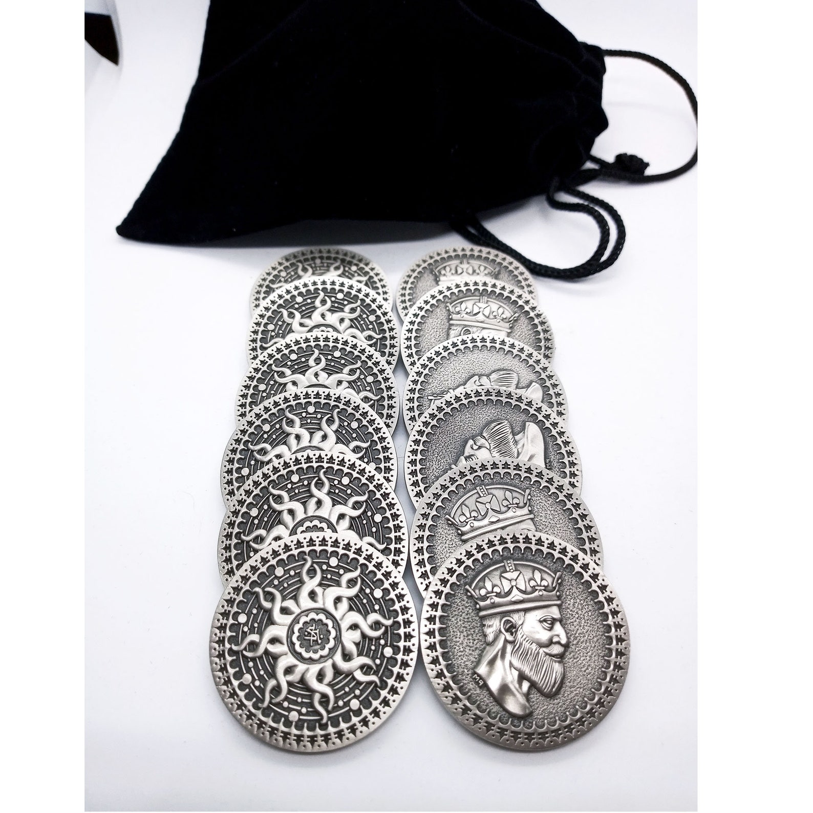 DND CURRENCY COIN 12 Pack Dungeons and Dragons Coin Tokens - Etsy