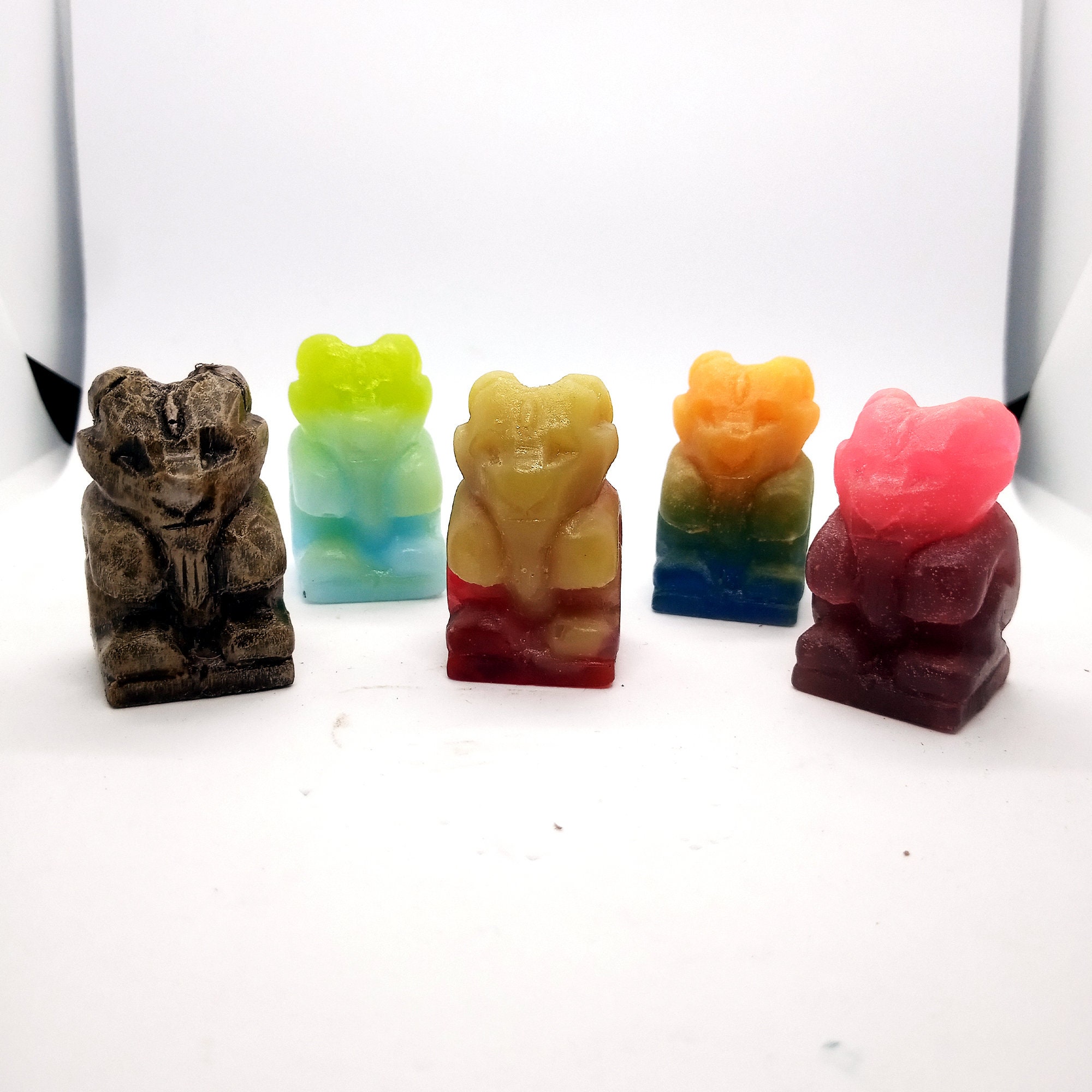 Black Goat Mystery Monster Resin Toy - Etsy