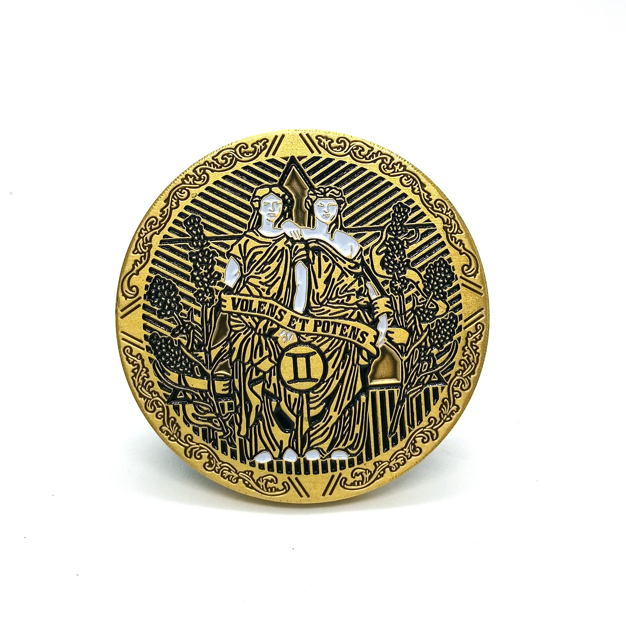 GEMINI ZODIAC PIN gemini zodiac inspired enamel pin. | Etsy