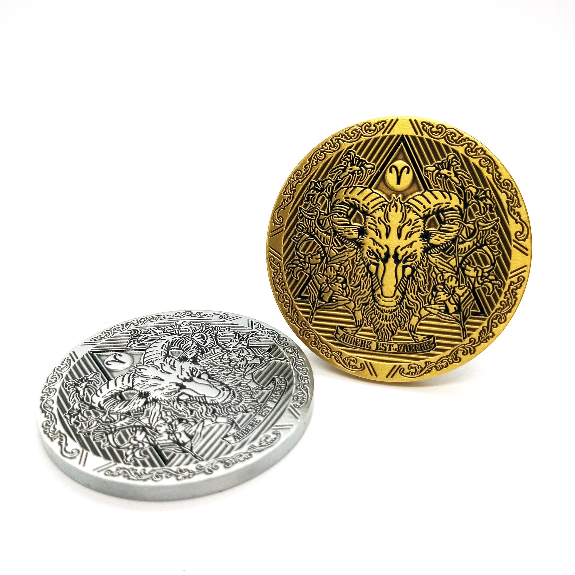 ARIES ZODIAC CONSTELLATION Coin Hard Enamel. | Etsy