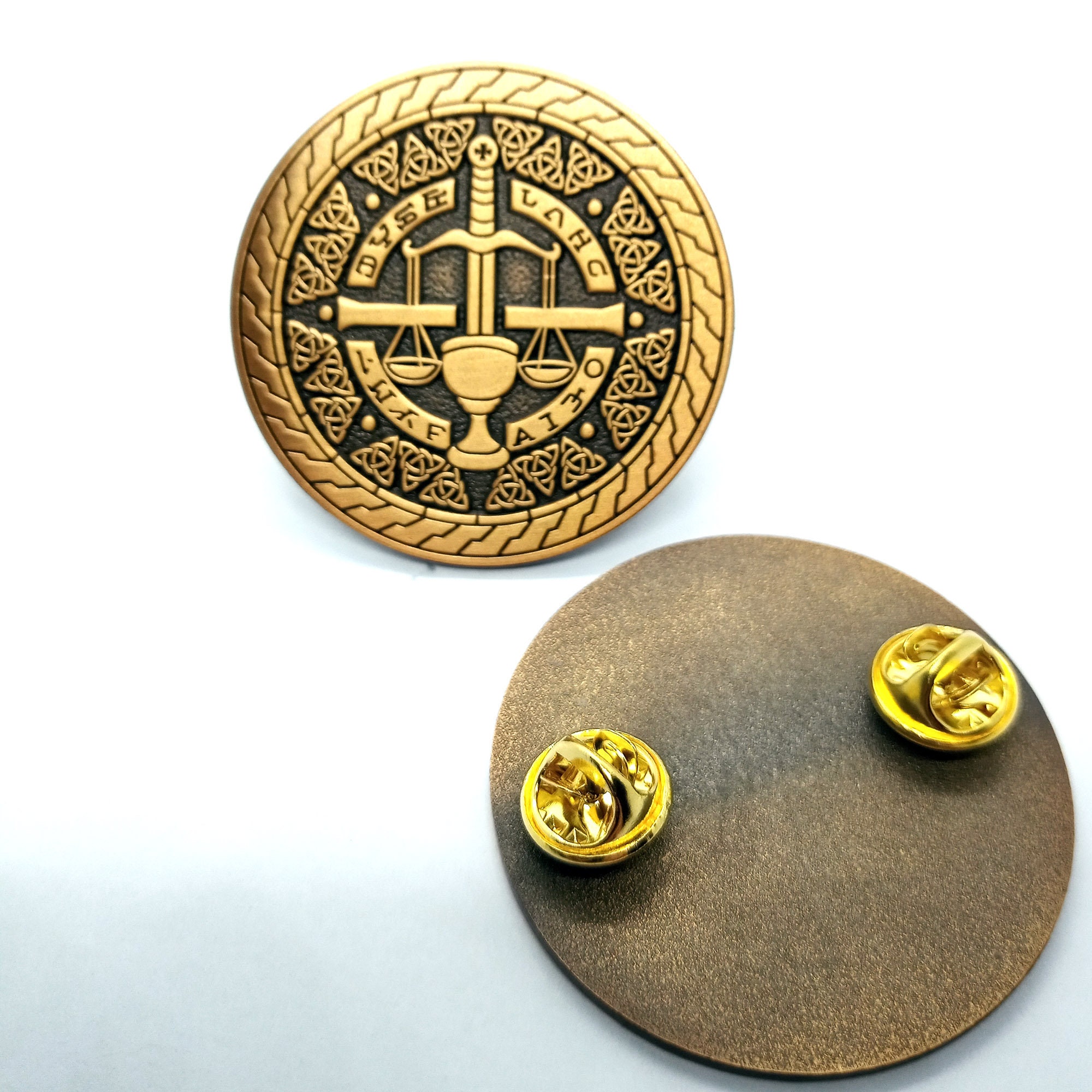 DND PALADIN PIN Dungeons and Dragons Charachter Enamel Pin - Etsy