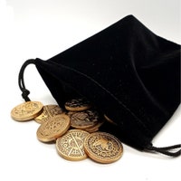 20 Copper Ingots, Dnd Metal Game Coins, TTRPG Accessories, Dungeons and ...