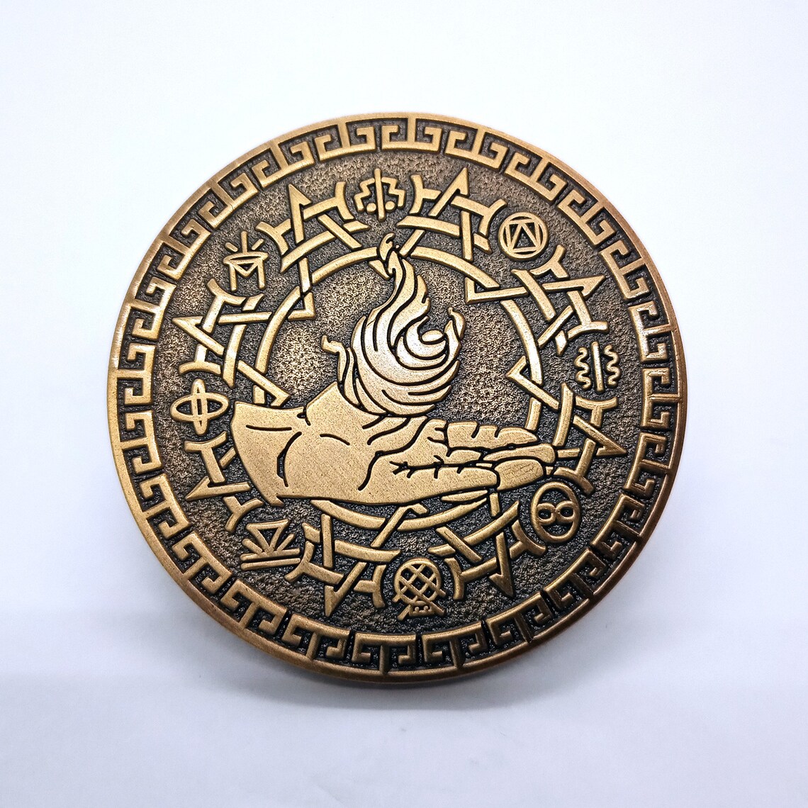 DND SORCERER COIN Large Dungeons and Dragons Charachter Coin - Etsy